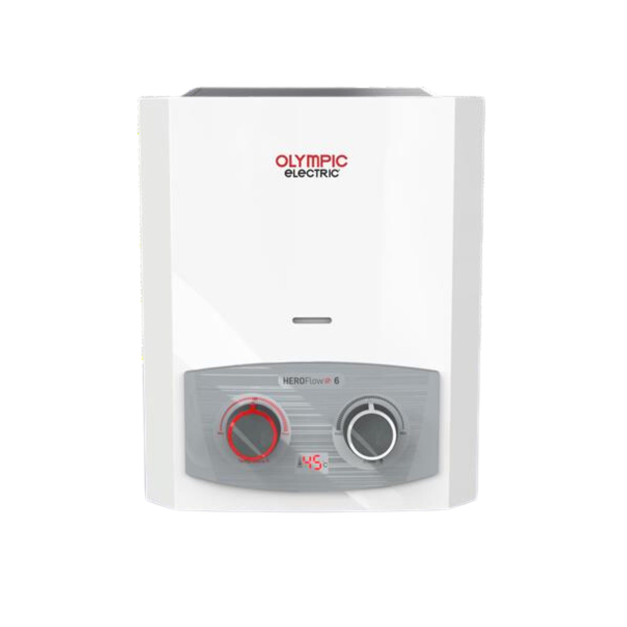 Olympic Electric Digital Gas Water Heater Hero