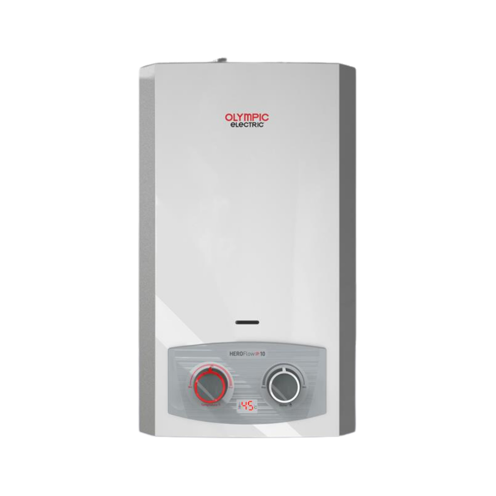 Olympic Electric Digital Gas Water Heater Hero